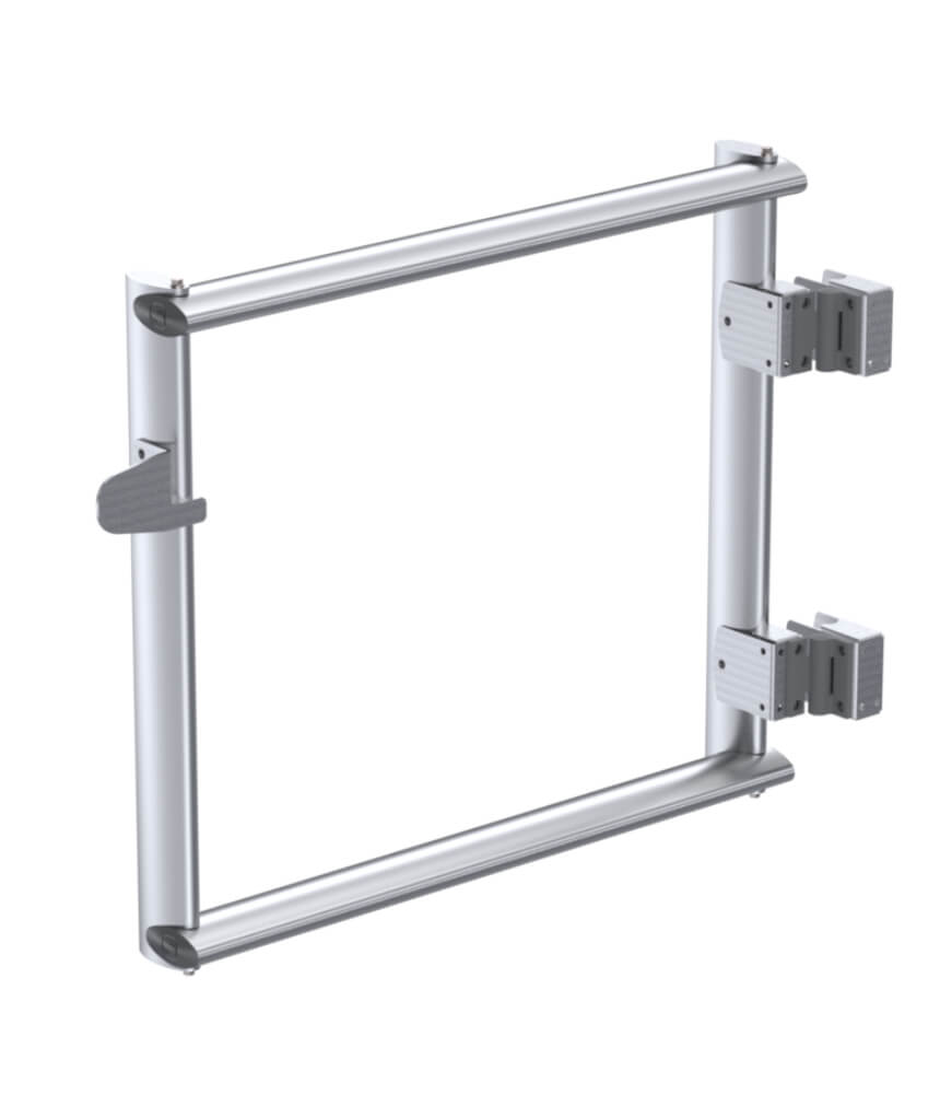 EVO gate for inclined guardrail. - Murdoch International