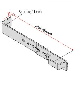 Hymer Fixed Vertical Ladder - Parapet Crossover - Murdoch International