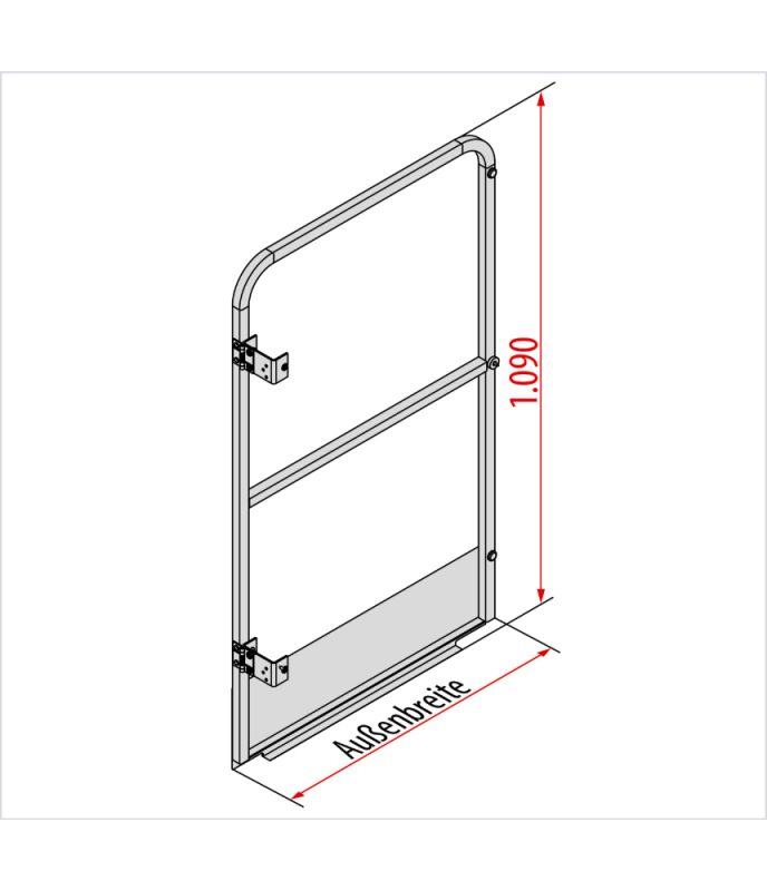 Hymer 54032 / 54033 Safety barrier for Fixed Ladder Top Exit - Murdoch ...