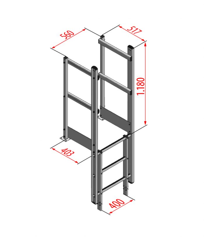 Hymer Aluminium Ladders Components - Murdoch International