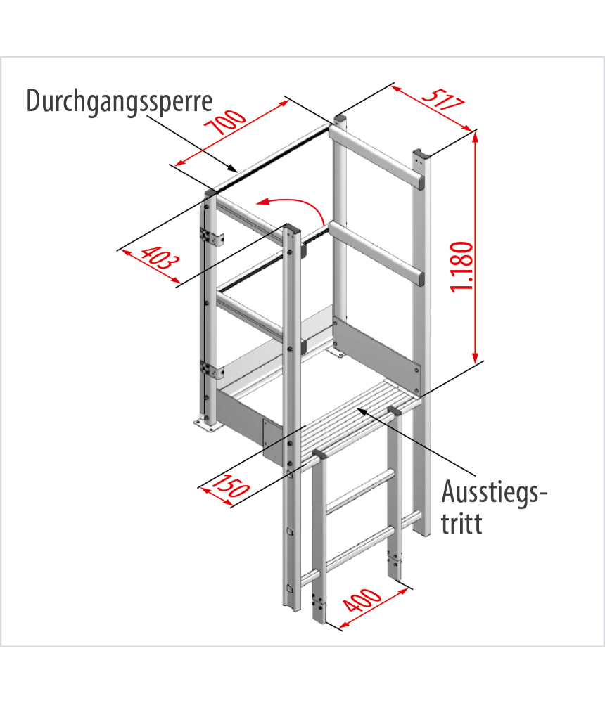 Ladder sections for Hymer Fixed Vertical Ladder System - Murdoch ...