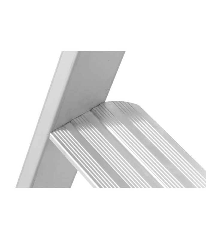 Hymer 4026 Anodised Platform Step Ladder With Enclosed Tooltray