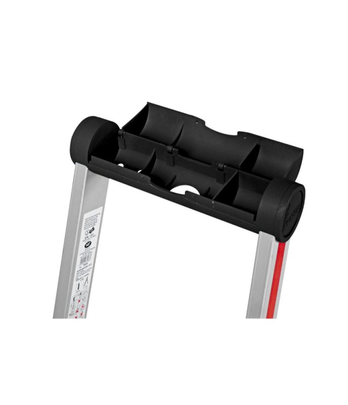 Hymer 4026 Anodised Platform Step Ladder With Enclosed Tooltray