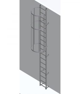 Hymer Fixed Vertical Ladder - Parapet Crossover - Murdoch International