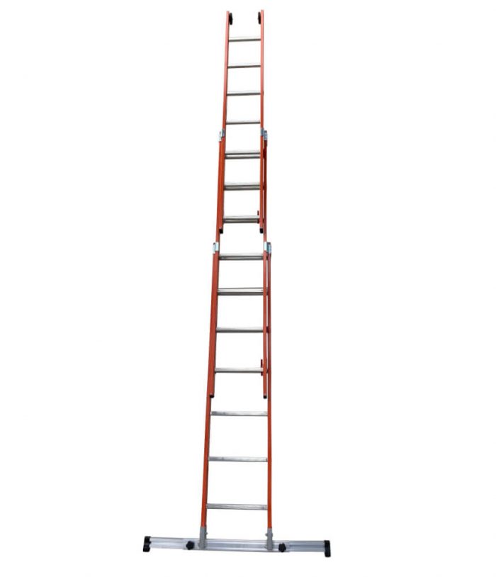 Murdoch GRP Triple Fibreglass Extension Ladder - Murdoch International
