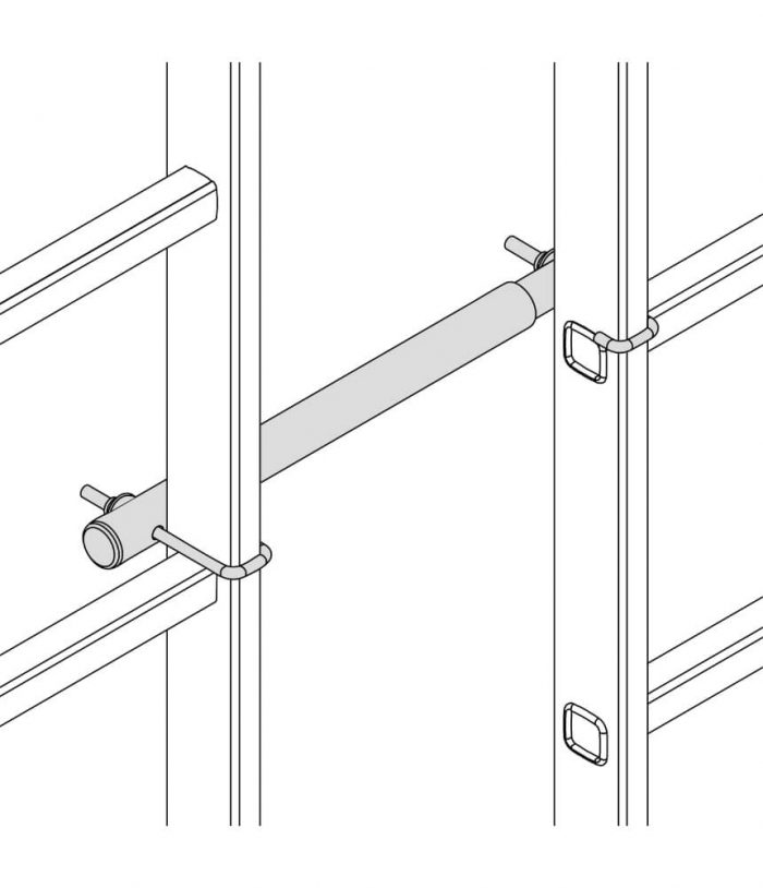 Hymer 55196 Handrail For Crossover - Murdoch International