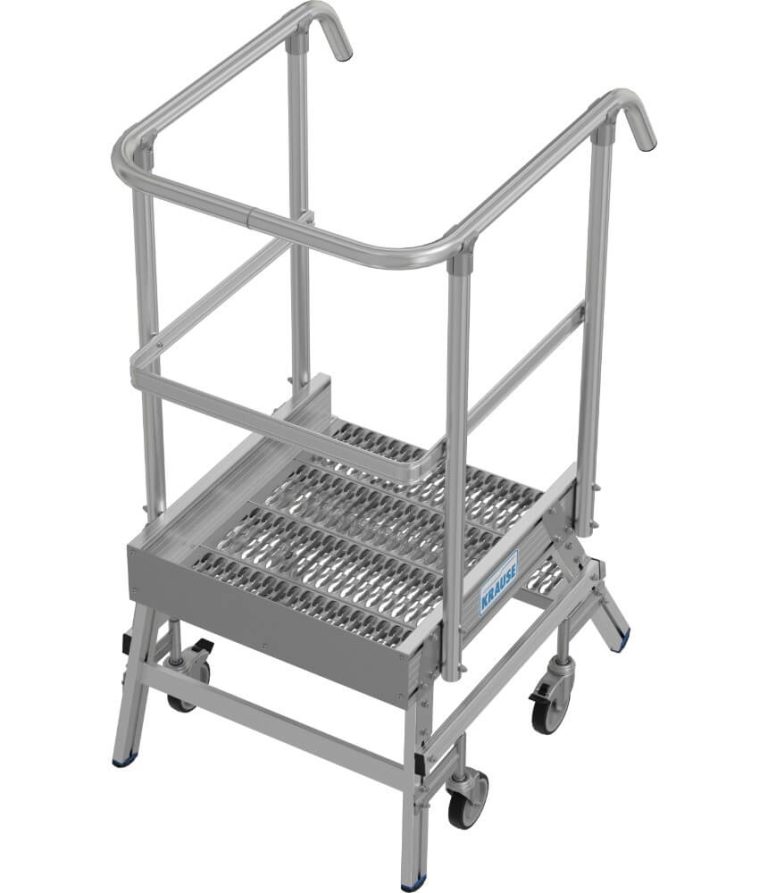 Krause Stabilo R13 Single Sided Aluminium Platform Ladder - Murdoch ...