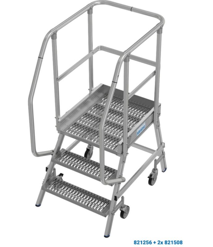 Krause Stabilo R13 Single Sided Aluminium Platform Ladder - Murdoch ...