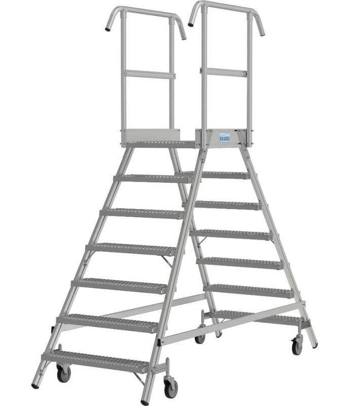 Krause Stabilo R13 Double Sided Aluminium Platform Ladder - Murdoch ...