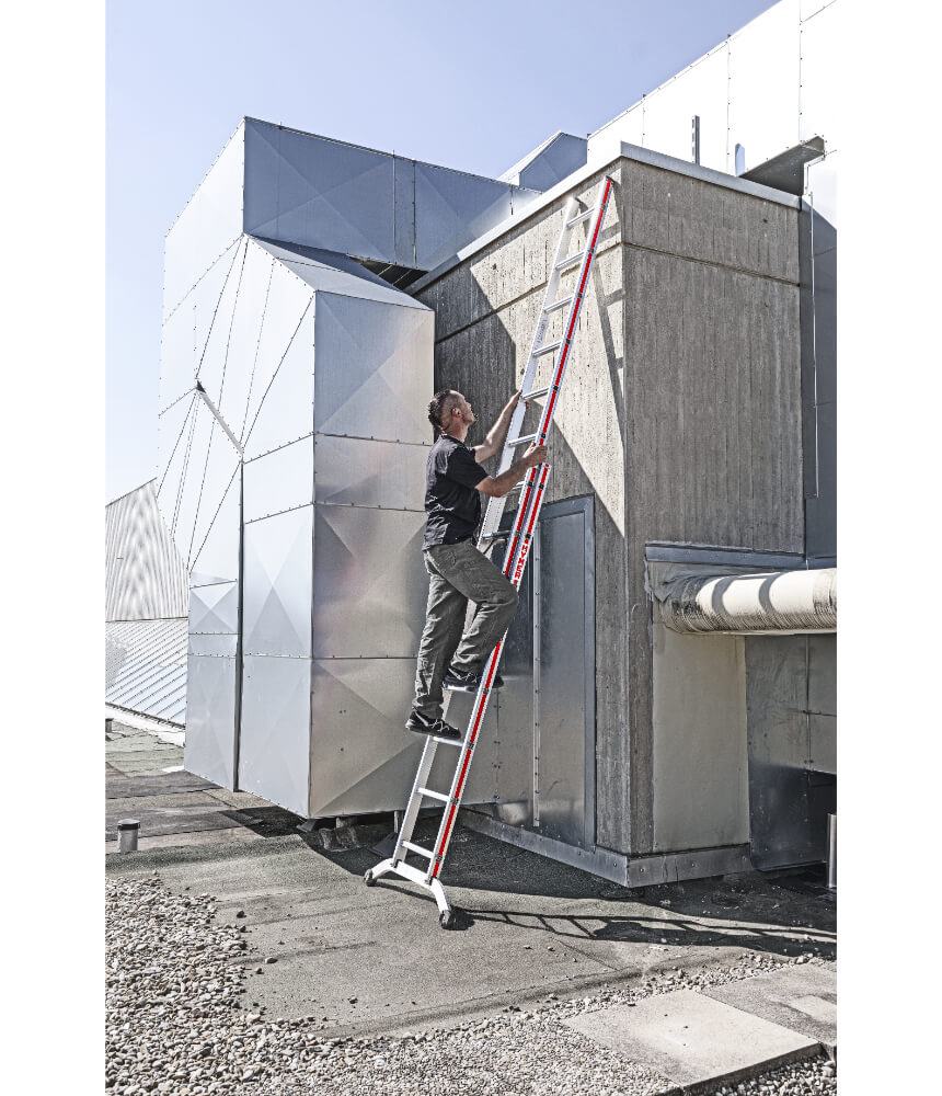 Krause Square Rung Double Extension Ladder - Murdoch International