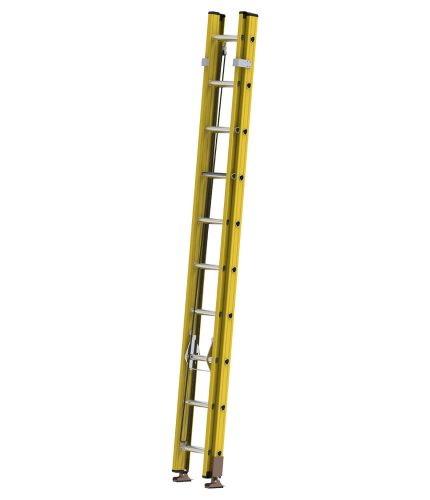 GRP Double Extension Ladder - Rope Operated - Murdoch International